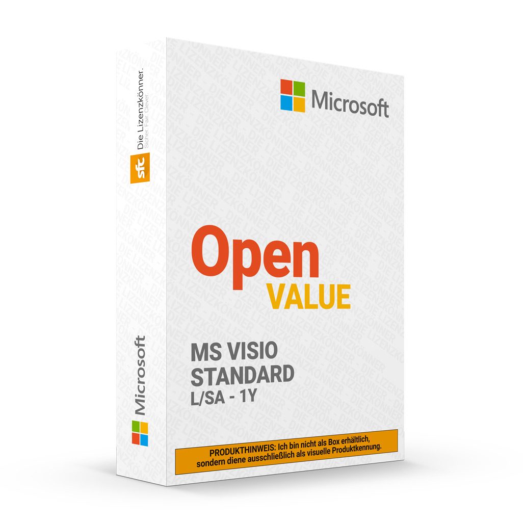 Microsoft Visio Standard L/SA SL OVL 1/1 AP | 1009497